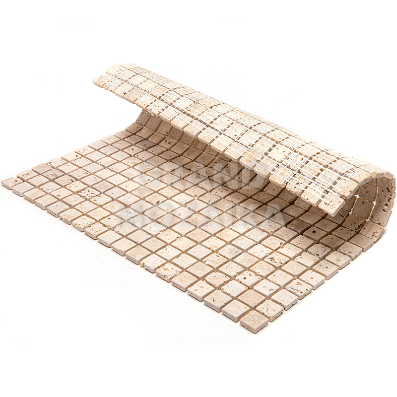 Тонкая мозаика из мрамора 4M090-15T