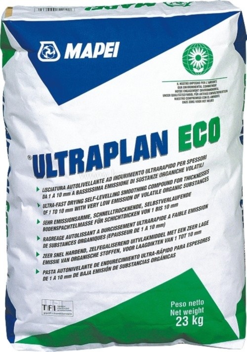Быстросхватывающаяся самовыравнивающаяся смесь ULTRAPLAN ECO ULTRAPLAN ECO